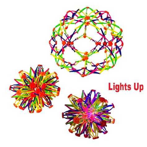 Expanding Sphere Toy [light Up] 5 75 9 75