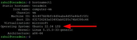 How To Check Ubuntu Linux Version Tecadmin