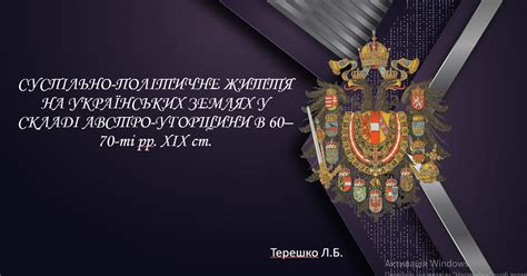 Презентація до уроку СУСПІЛЬНО ПОЛІТИЧНЕ ЖИТТЯ НА УКРАЇНСЬКИХ ЗЕМЛЯХ У