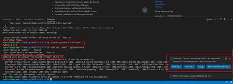 Can Not Find Python Interpreter Issue Platformio Platformio Core Installer GitHub