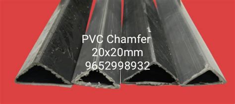 White Pvc Chamfer Strip Packaging Type Roll Width 5mm At ₹ 46piece In Hyderabad