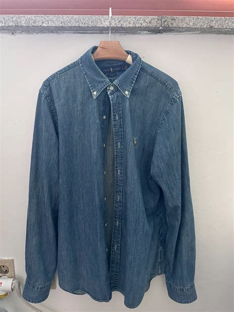 남성 폴로 랄프로렌 옥스포드 청남방 당근 중고거래