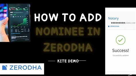 How To Add Nominee In Zerodha Last Date 31st March Youtube