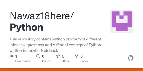 Github Nawaz18herepython This Repository Contains Python Problem Of Different Interview