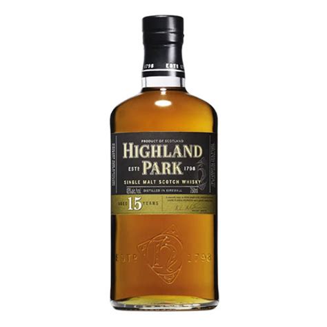 Highland Park 15yr Single Malt Scotch Whisky 750ml Lisas Liquor Barn