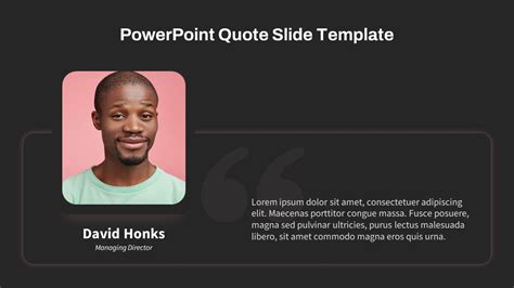Free Quote Slide Powerpoint Template Slidebazaar Free Quote Slide Powerpoint Template Slidebazaar