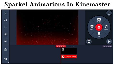 Sparkle Animations In Kinemaster Kinemaster Video Editing