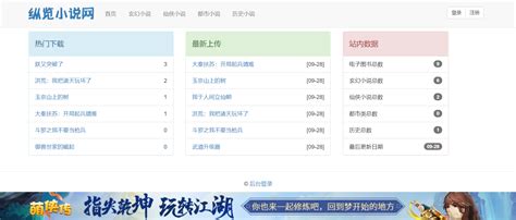 基于ssm实现的小说网站系统 小说后台管理系统 csdn博客