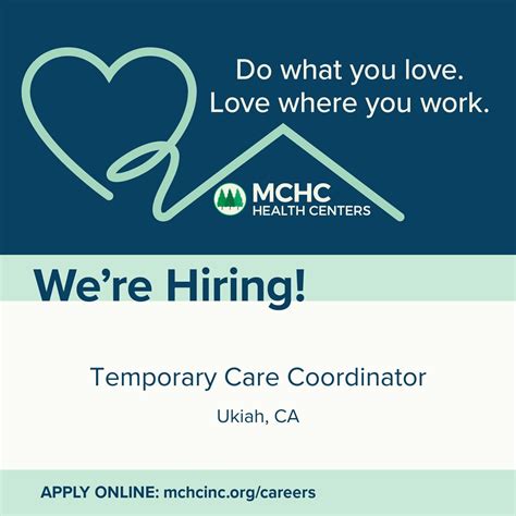 Mchc Health Center Is Seeking A Highly Motivated And Detail Oriented