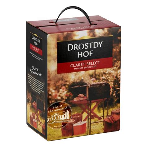 Drostdy Hof Red Dry Wine 5l Sizzle Liquors