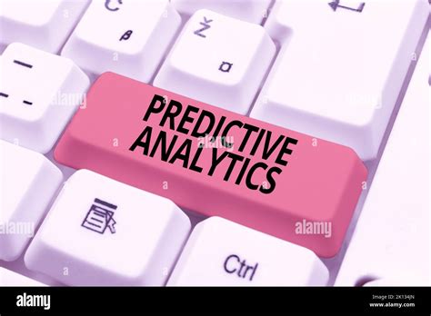 Writing Displaying Text Predictive Analytics Conceptual Photo Optimize