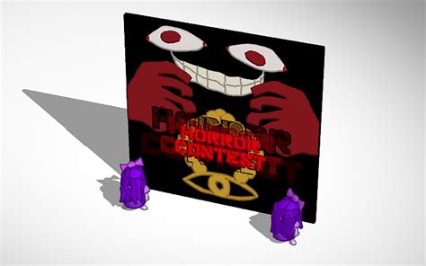 3d Design Horror Contest Done Tinkercad
