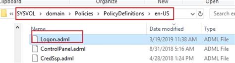 Group Policy Computer Configurationadministrative Templatessystemlogon Enable The Policy