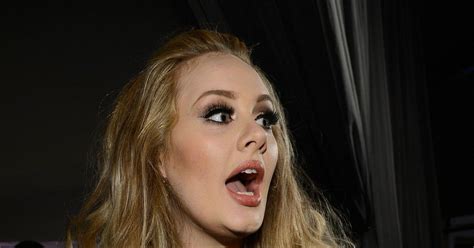 Adele Paparazzi Lipstick Eyeliner Hair Beauty Beauty
