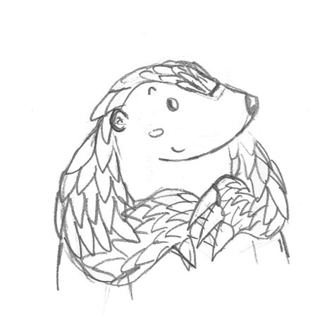 Pangolin Drawing At GetDrawings Free Download