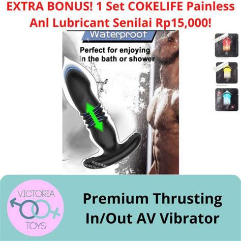 Promo Premium Thrusting In Out Av Vibrator Alat Bantu Pemuas Pria Wanita Diskon 33 Di Seller
