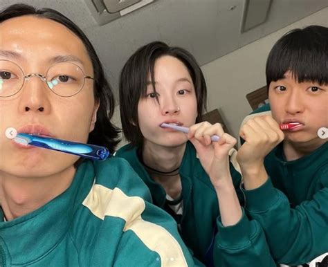 ‘오겜2 혐관이던 원지안→노재원 카메라 뒤에선 화기애애