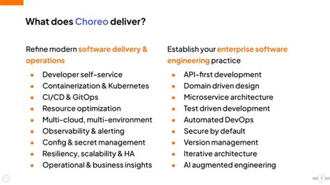 Choreo The Ai Native Internal Developer Platform As A Service Overview Pdf