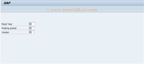 GC SAP Tcode Send Financial Statement Data