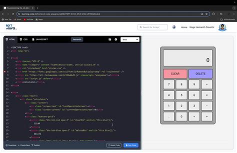 Hemanth Devathi On Linkedin Codsoft Internship Webdevelopment Completion