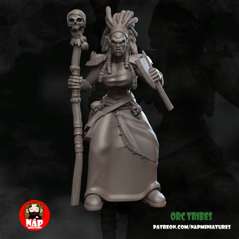 3d Printable Nap Miniatures April Release Orc Tribes By Nap Miniatures By Nacho Nogués Requena