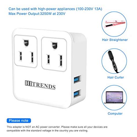 Type A To Type E Power Converter And Adapter Taosno