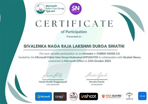 Microsoftfabric Ai Datascience Dataanalytics Networking Swathi