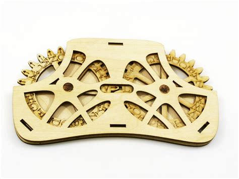 Caesar Cipher Wooden Cipher Wheel Wood Wheel Escape Room Puzzle Escape Room Cipher Cipher Wheel