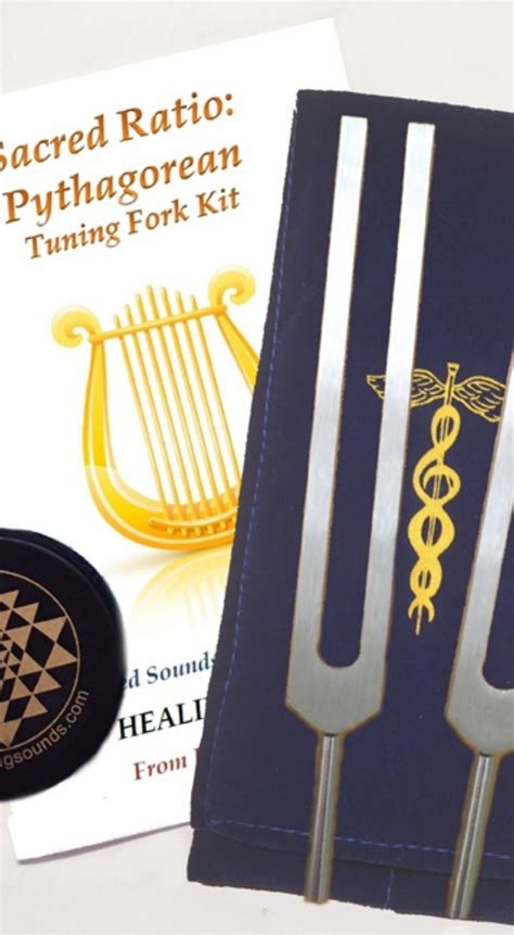 Sacred Ratio Pythagorean Tuning Forks Kit The Perfect Th