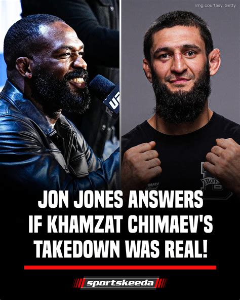 Sportskeeda Jon Jones Breaks His Silence On Khamzat Chimaevs Viral