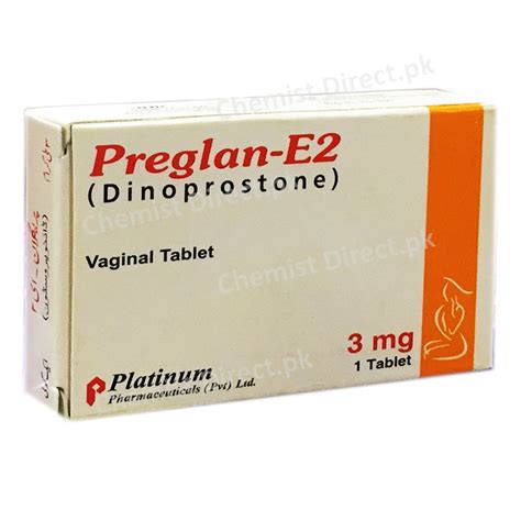 Preglan E2 3mg Tablet Chemistdirectpk