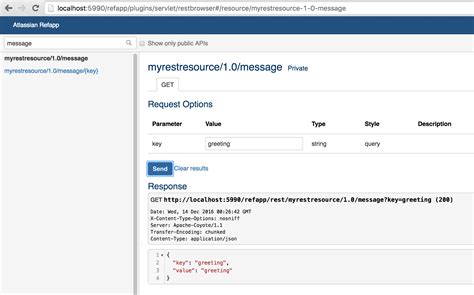 Developing A REST Service Plugin