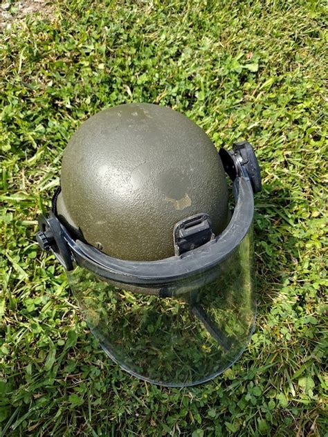 Combat Helmet Riot Visor For Pasgt And More Paulson Dk5 X Etsy