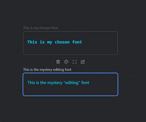 Canvas Font Changes When Editing Issue Kepano Obsidian Minimal GitHub