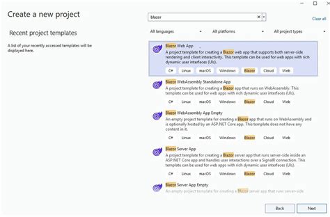 web api service call function in blazor component