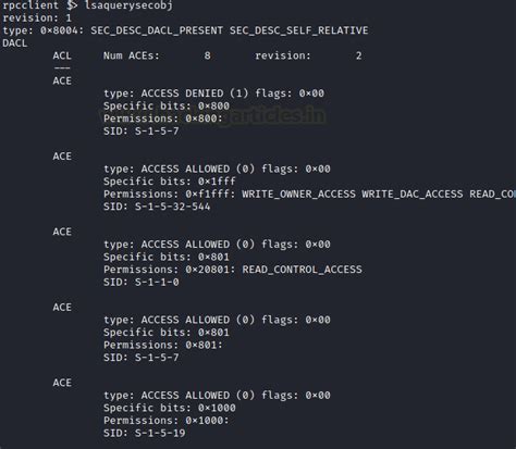Active Directory Enumeration Rpcclient Hacking Articles