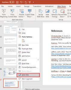 Hide A PowerPoint Slide Office Watch