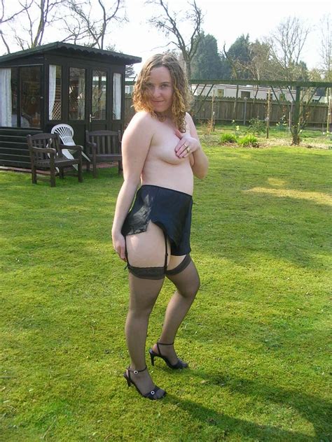 Flashing In Stockings Outdoors Nude Pics Xhamster