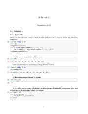 Solution 1 Pdf Solution 1 September 4 2019 0 1 Solution 1 0 1 1 Question 1 Please Use The