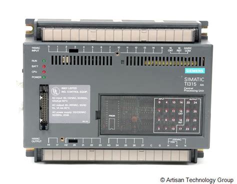 Simatic Ti315 Texas Instruments Central Processing Unit Artisantg™