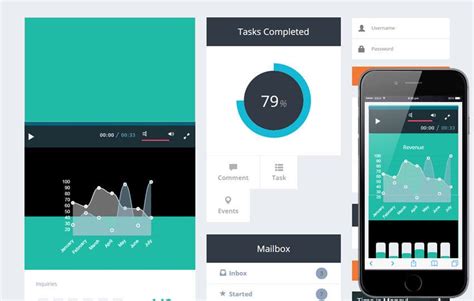 Flatic UI KIT Flat Bootstrap Responsive Web Template By W Layouts