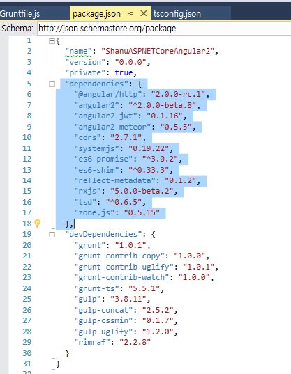 Getting Started With ASP NET Core 1 0 RC2 And Angular2