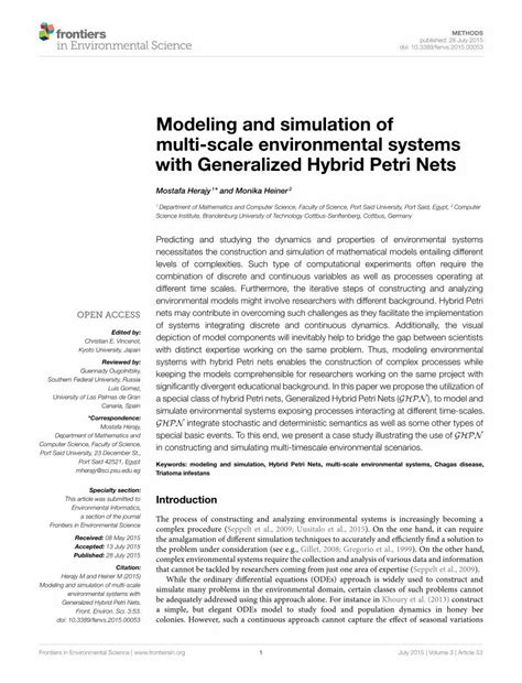 pdf modeling and simulation of multi scale environmental