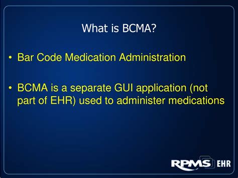 Ppt Bar Code Medication Administration Overview Powerpoint Presentation Id3995480