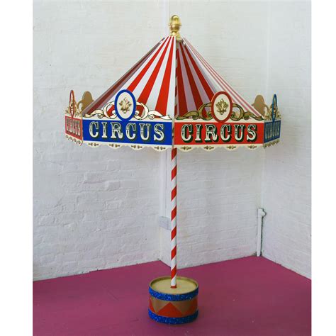 Cir086 Circus Table Decoration Carousel Visual Impact Hire