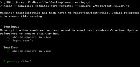 Prochain Science React Js Mocha React Unit Test
