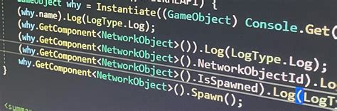 Could Not Get Networkobject For The Networkbehaviour Unity Engine Unity Discussions