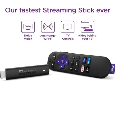Приставка Smart для телевидения Roku stick 4k с пультом – фото, отзывы ...