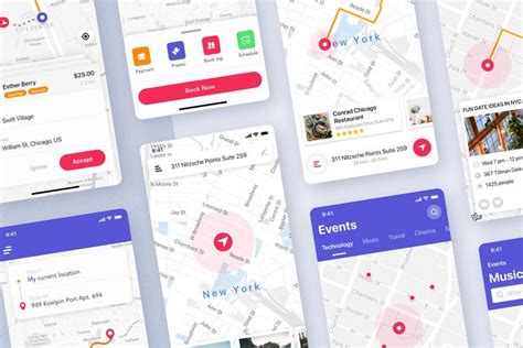 Map Ui Template For Mobile App By Hoangpts On Envato Elements Mobile