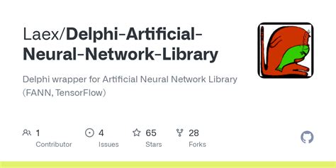 Github Laexdelphi Artificial Neural Network Library Delphi Wrapper